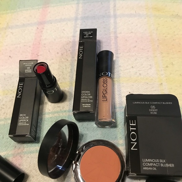 Note Cosmetics | Makeup | Authentic Note Cosmetics Bundle Cheeks Face ...